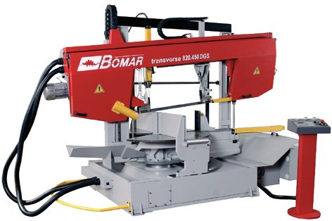 Sierras de cinta de doble columna de Bomar | izaro.com