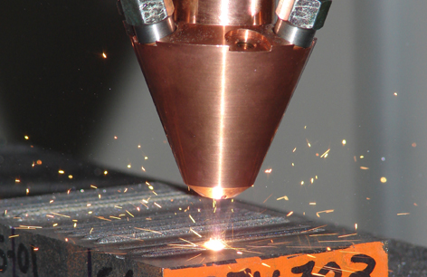 Laser cladding de IK4-Tekniker para fabricar piezas añadiendo material | izaro.com