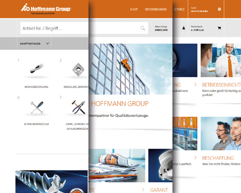 eShop de Hoffmann Group: nueva interfaz para el usuario que facilita el ...