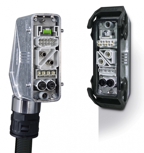 Conectores modulares de Phoenix: todo en una sola carcasa | izaro.com