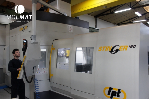 Molmat adquiere a Juan Martín un centro de mecanizado tipo puente FPT ...