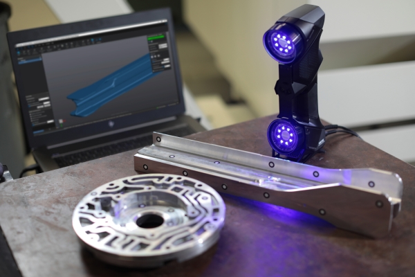 HandySCAN BLACK de Creaform, escáner 3D para todas las fases del ...