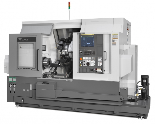 Tornos CNC TD Z800 y TD Z1350 de CMZ, con torreta con motor integrado y ...