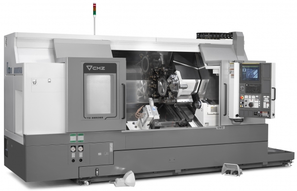 Tornos CNC TD Z800 y TD Z1350 de CMZ, con torreta con motor integrado y ...