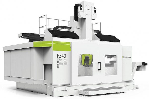 Fresadora de pórtico CNC compacta y potente | izaro.com