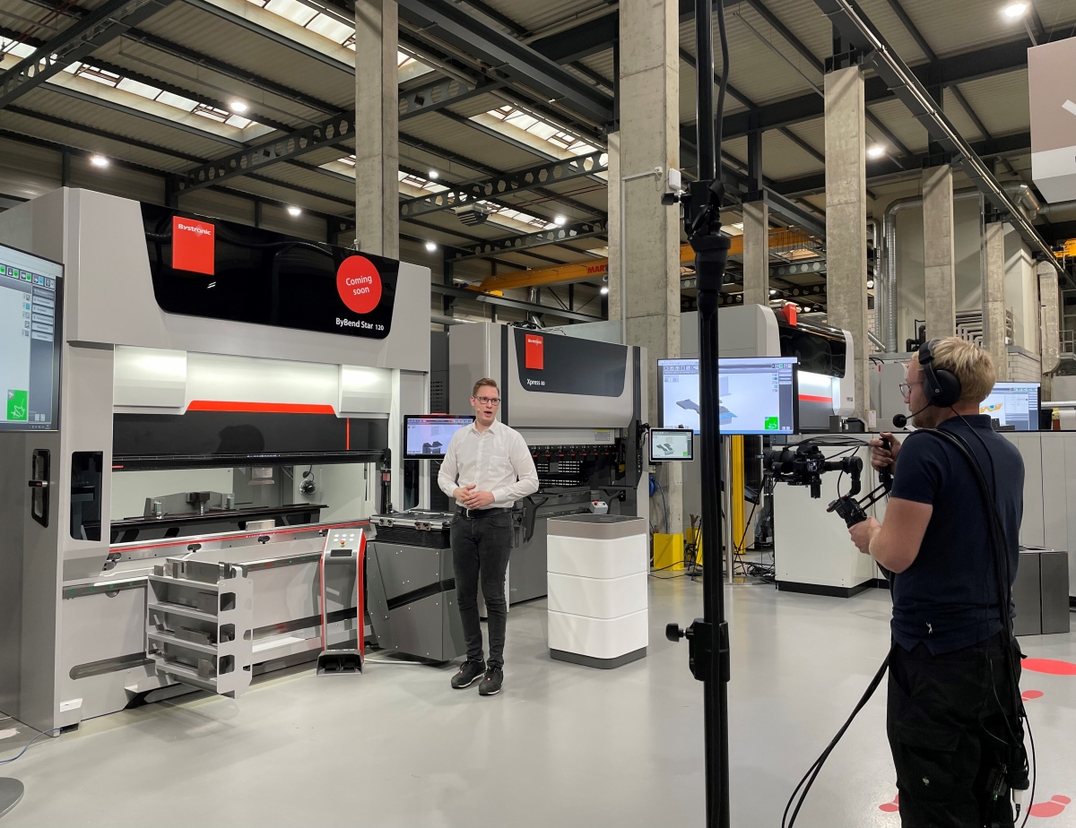 Bystronic presenta sus sistemas de corte por láser, plegadoras y ...