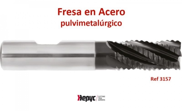 Fresas frontales en acero pulvimetalúrgico | izaro.com