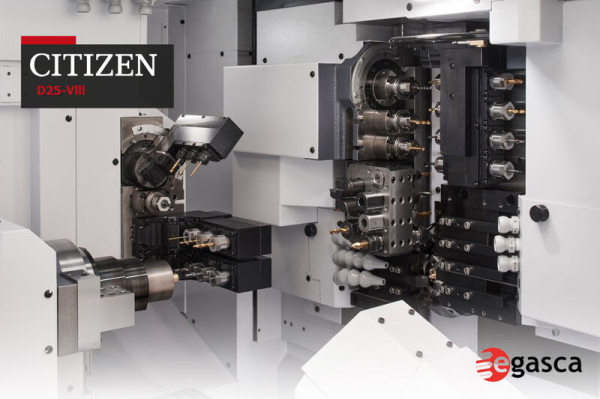 Egasca mostrará el torno de cabezal móvil Citizen Cincom D25-VIII en Advanced Machine Tools ...